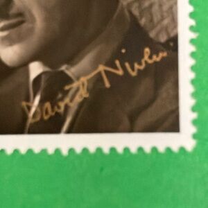 Art | Collectible David Niven 22 Pence Uk 1985 Stamp Unused | Poshmark